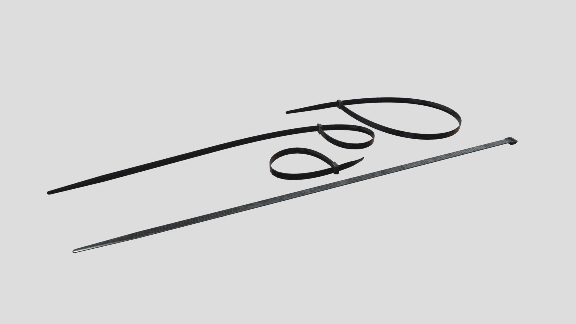 Zip Ties - Buy Royalty Free 3D model by Desertsage [c8259df ...