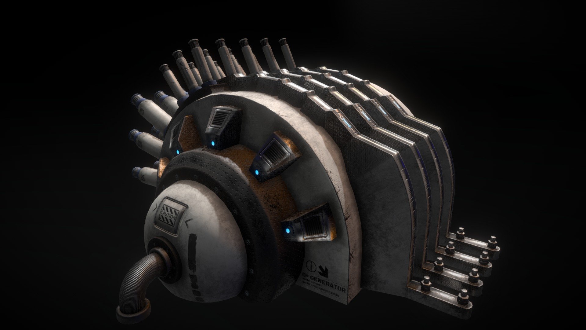 O² Generator - Download Free 3D model by Jefferson Frenay ...