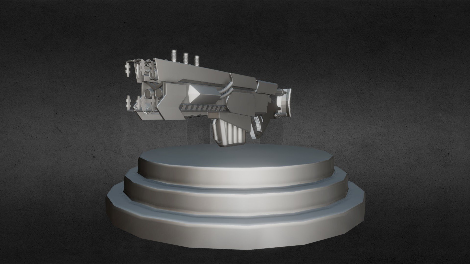 Tesla Rifle - 3D model by B3ARS [c826c28] - Sketchfab