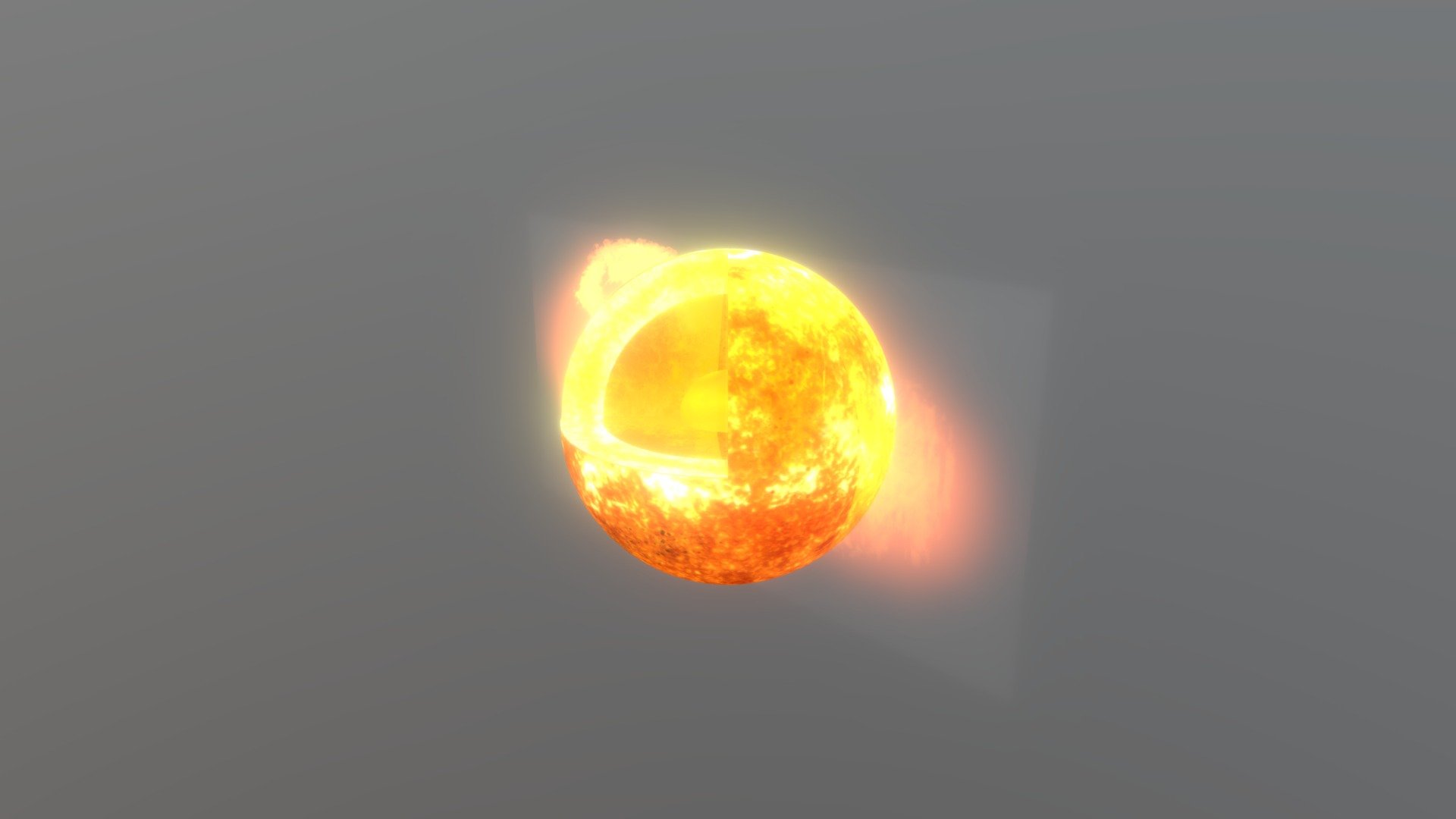 Animated Sun - 3D model by gbrl.n.freire [c82917d] - Sketchfab