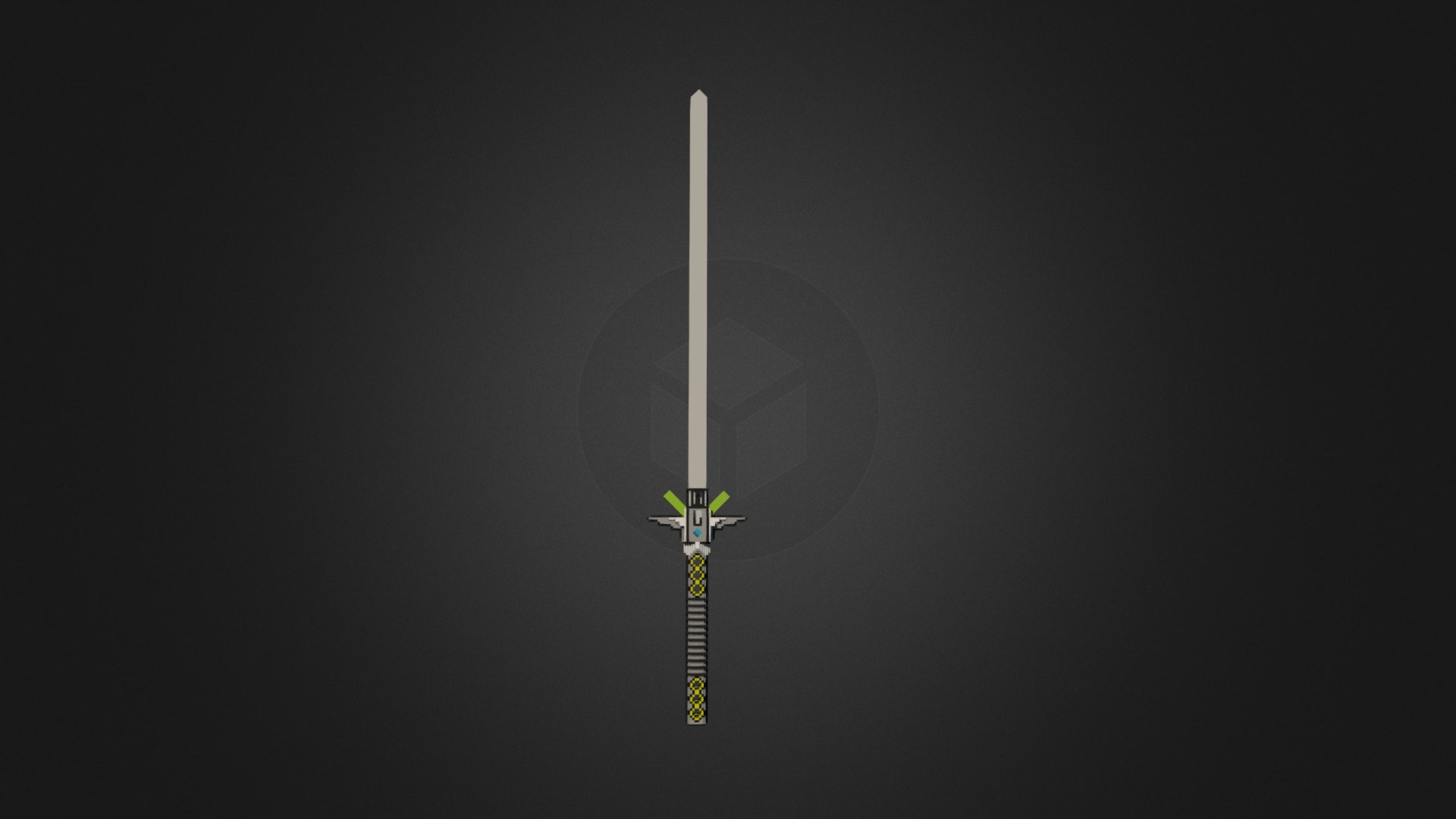 Voxel/element Sword - 3D model by Chara_Dreemurr [c8292eb] - Sketchfab
