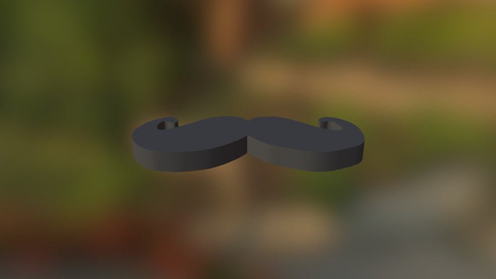 moustache - 3D model by pixelacademy [c829b40] - Sketchfab