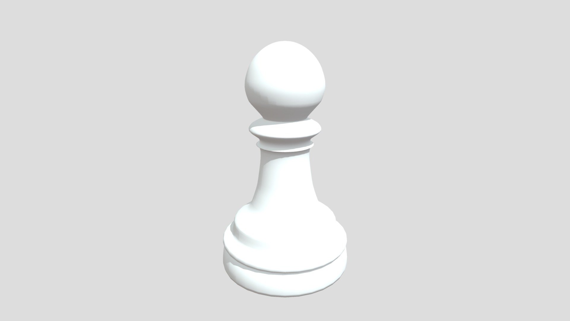Pawn - 3D chess pieces - Download Free 3D model by Prashant (@pt802191 ...
