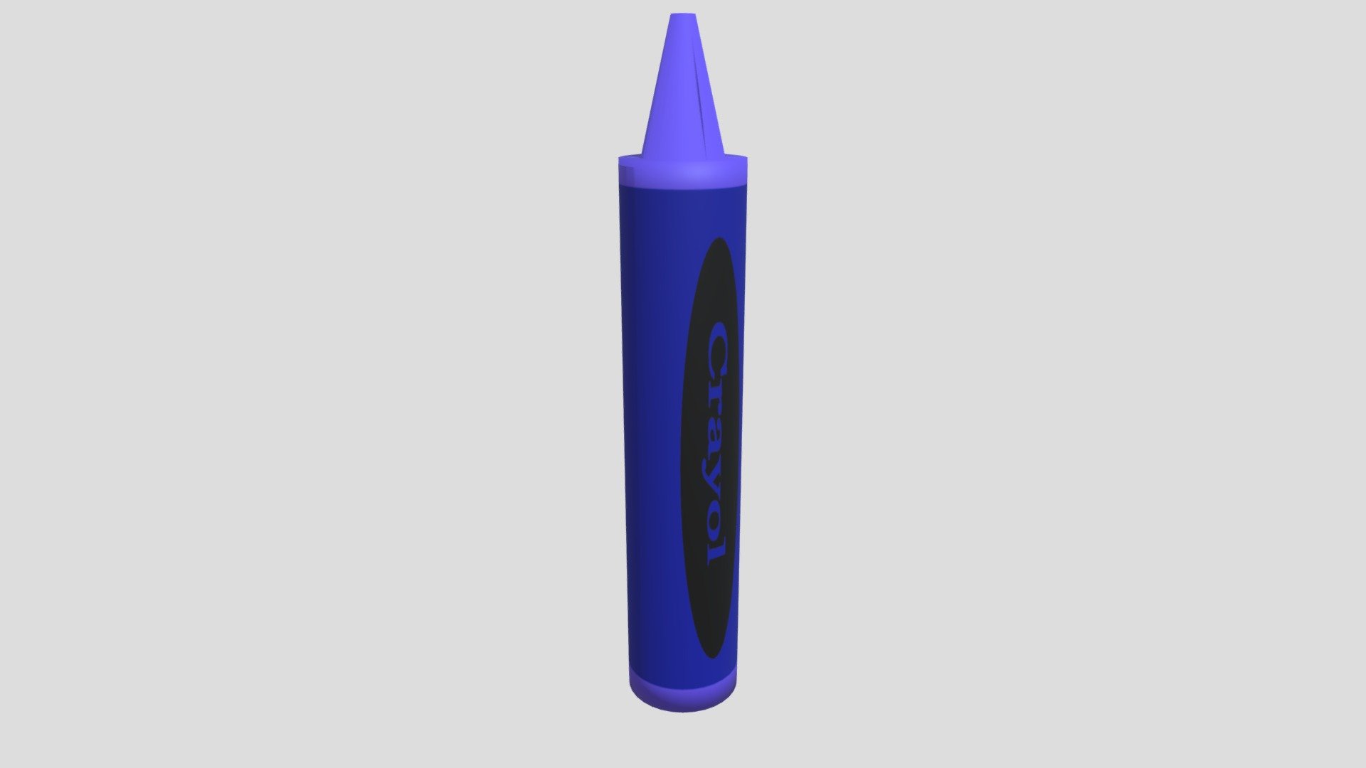Crayon - Download Free 3D model by Maija Kinnunen (@DovahQueen117 ...