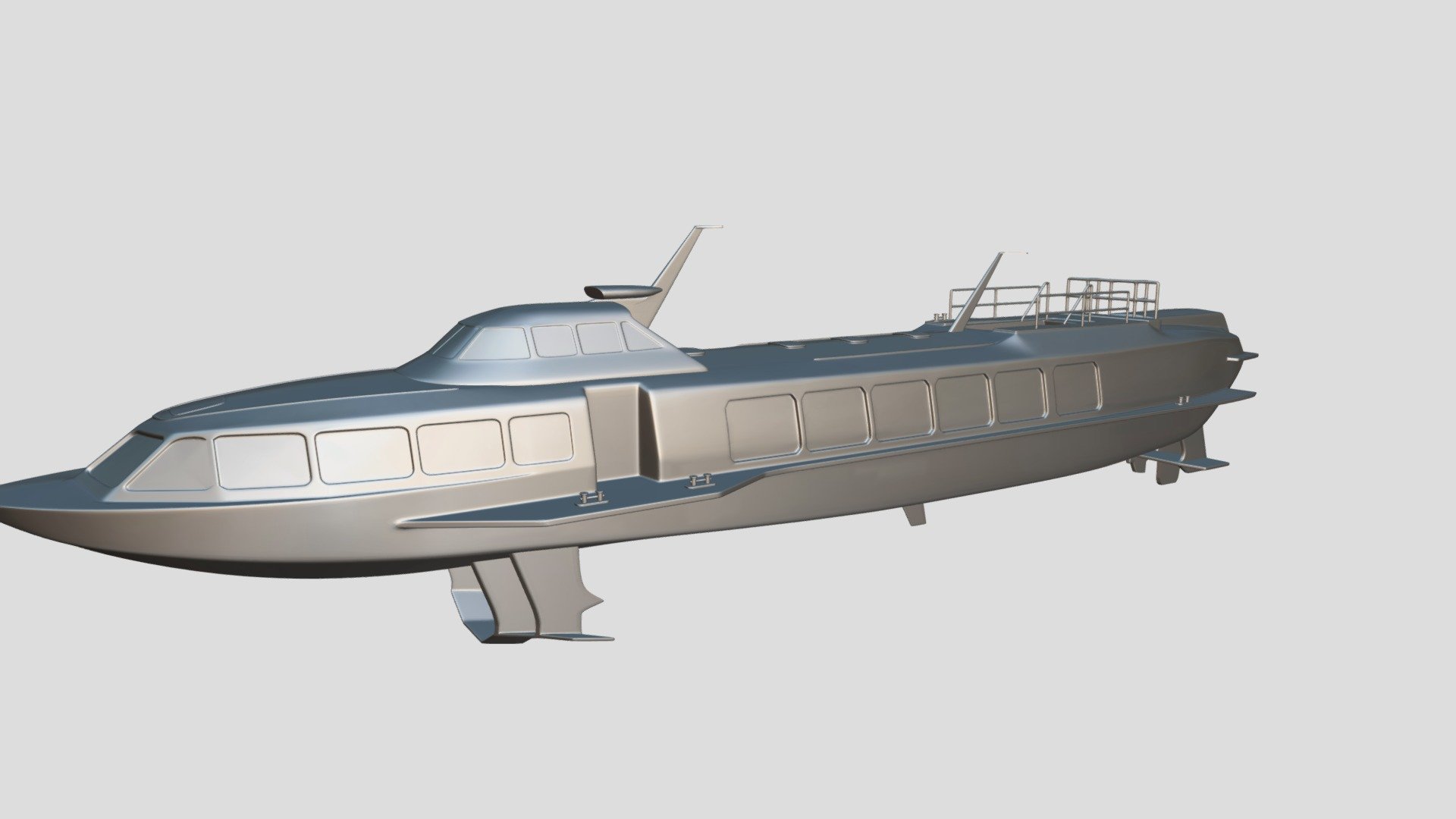 Hydrofoil - 3D model by Michal888 [c82f018] - Sketchfab