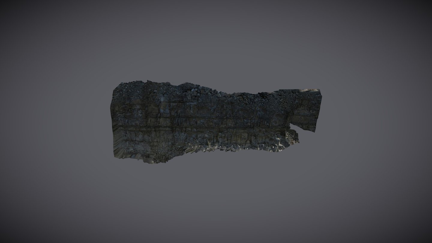 Quarry Face - UAV map - 3D model by skruse_TGI [c830dbf] - Sketchfab