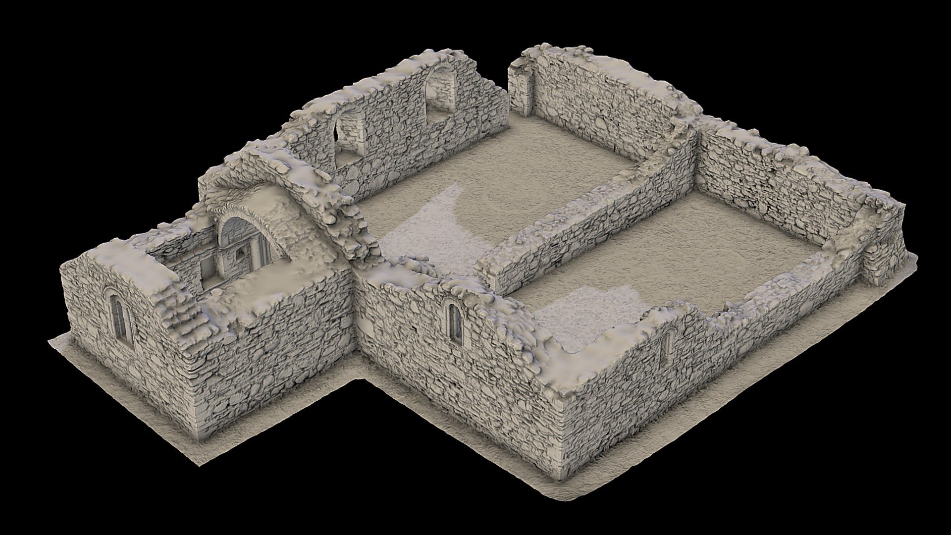 St Saviors Priory - 3D model by The Discovery Programme ...