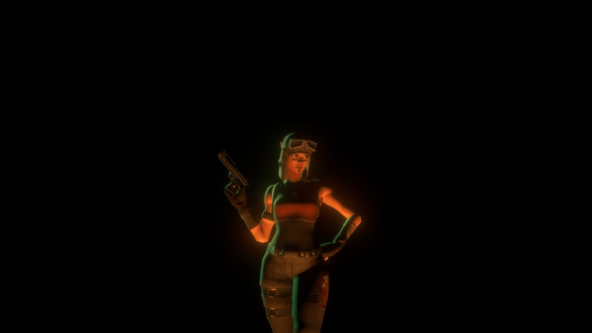 renegade-raider-fortnite-skin-seasonal-shop - Download Free 3D model by ...
