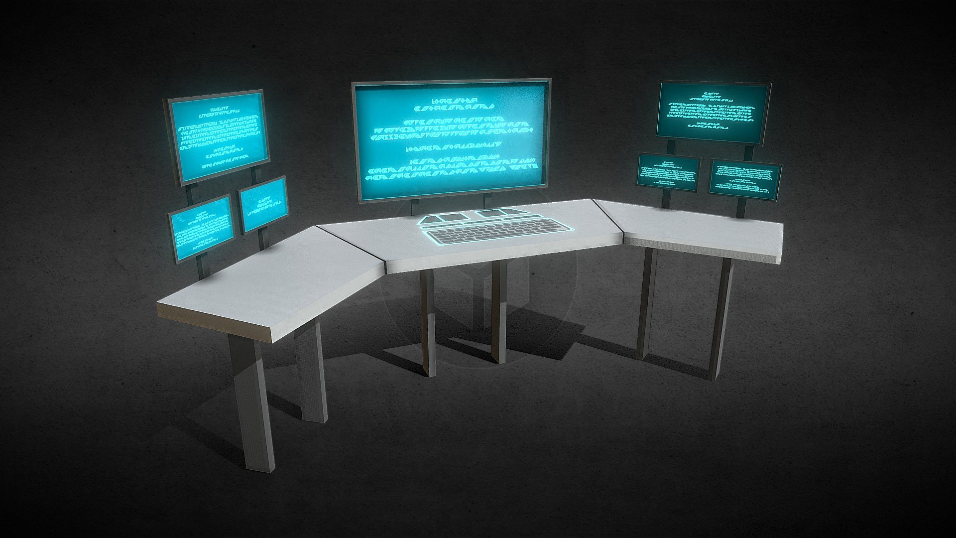 Computer - 3D model by Paola Antunes (@8278) [c8332d1] - Sketchfab