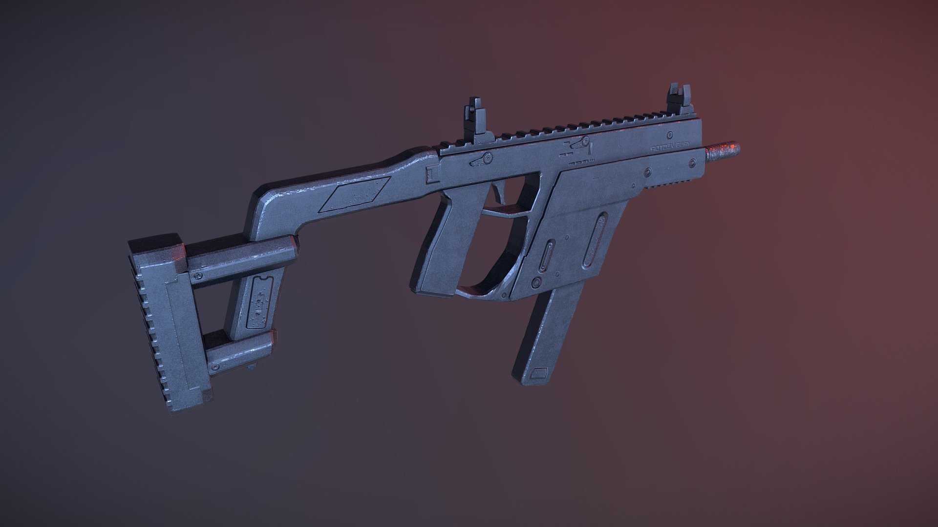 Vector SMG - 3D model by Daniel Abeleira (@DelthorGames) [c833c32 ...