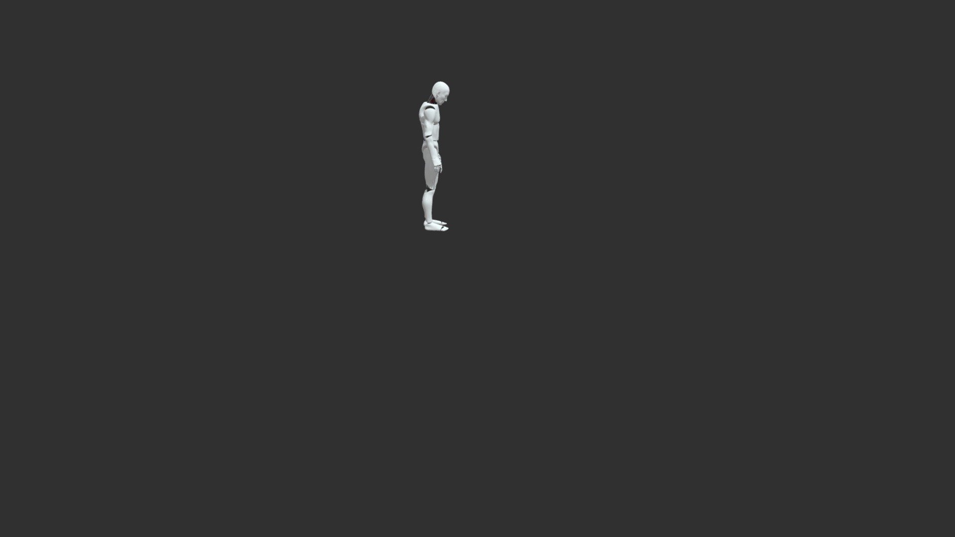Looks Back And Walks Away V2 - 3D model by Animmade13 [c834a92] - Sketchfab