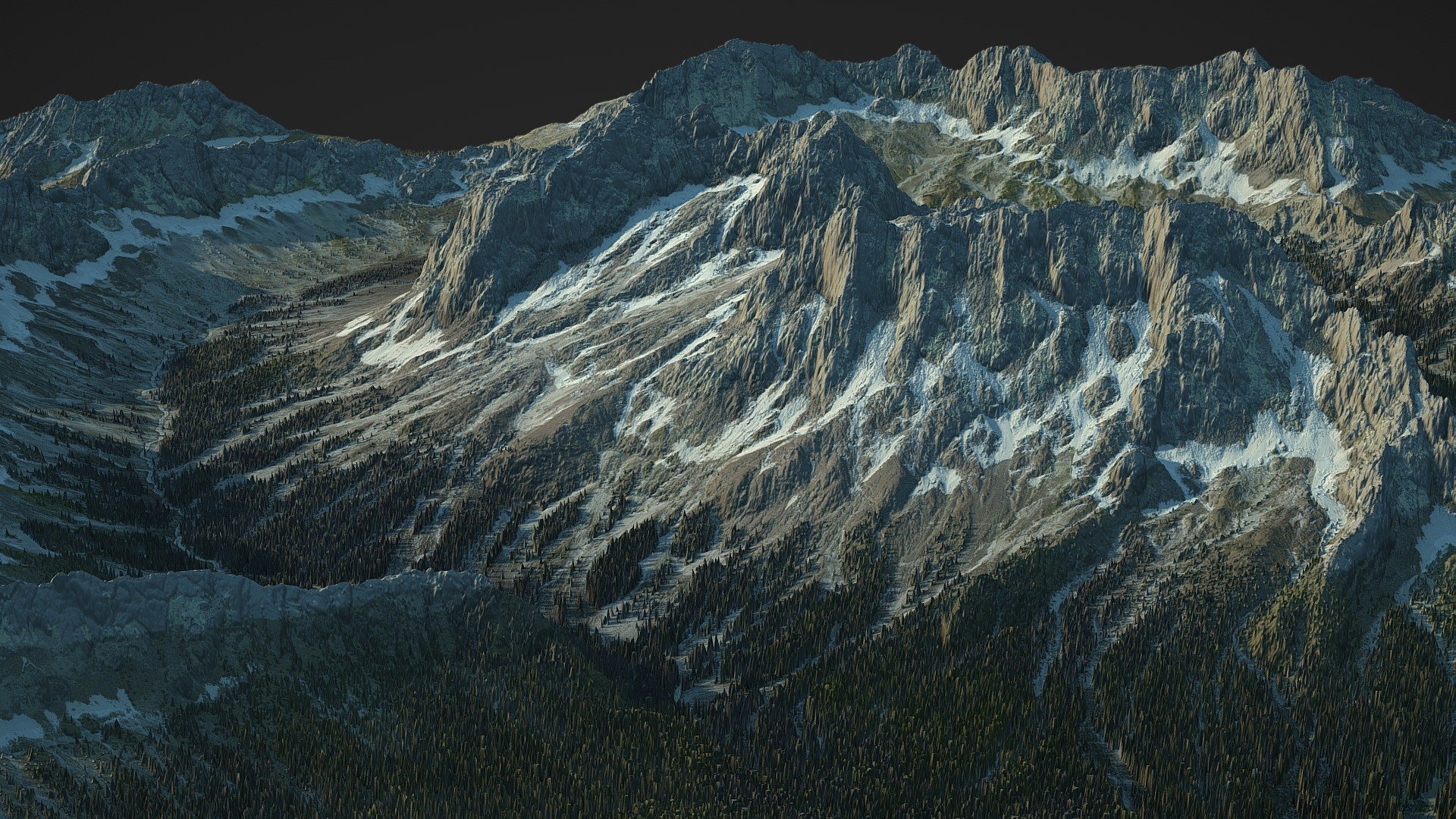 Italian Alps v1 - 3D model by gamewarming [c8350bd] - Sketchfab