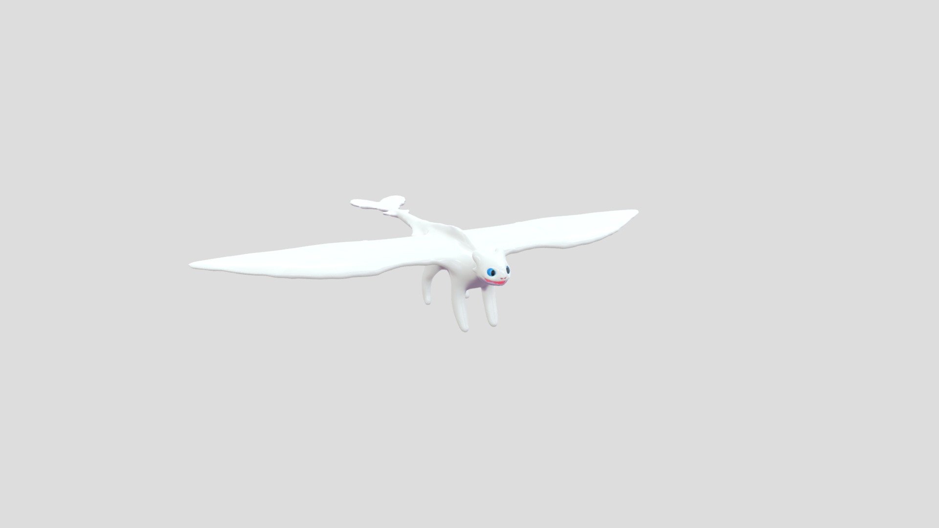 Dragon Light Fury - Download Free 3D model by LunaEagle [c835b81 ...