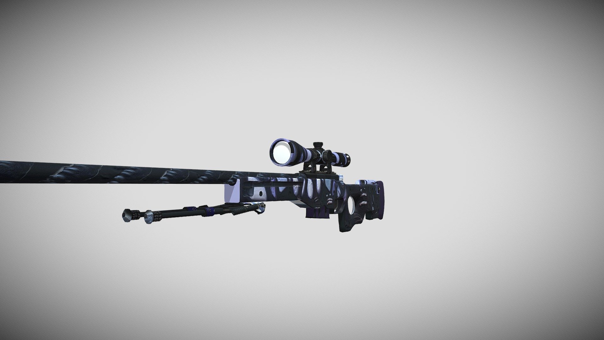AWP | Mysterious Stalkers - 3D model by SaiKeM [c835def] - Sketchfab