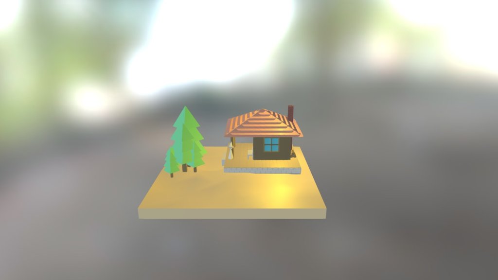 Low Poly Hovel - 3D model by Darlion Salviano da Silva ...