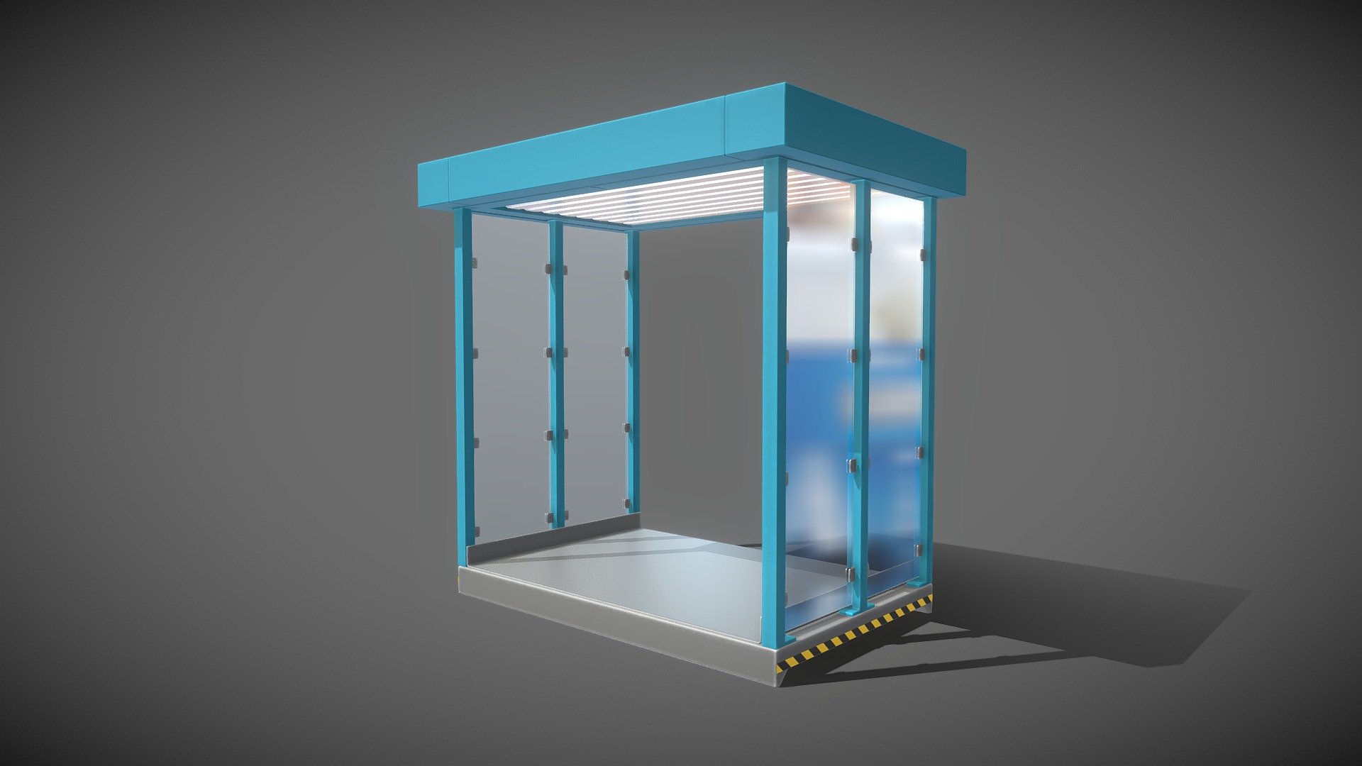 Entrance Canopy (High-Poly) - 3D model by VIS-All-3D (@VIS-All ...