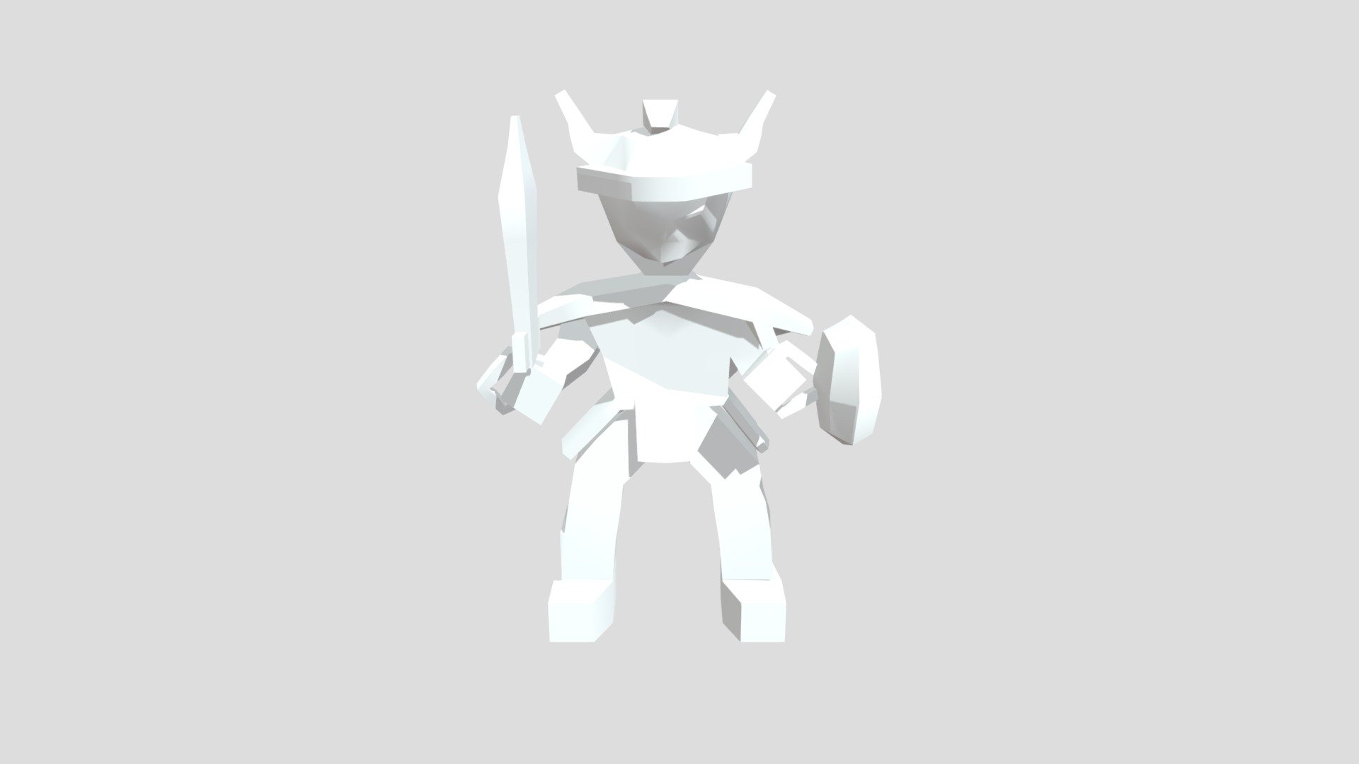 dragon quest 1 hero low poly - 3D model by tellgamestory (@apisitzero ...