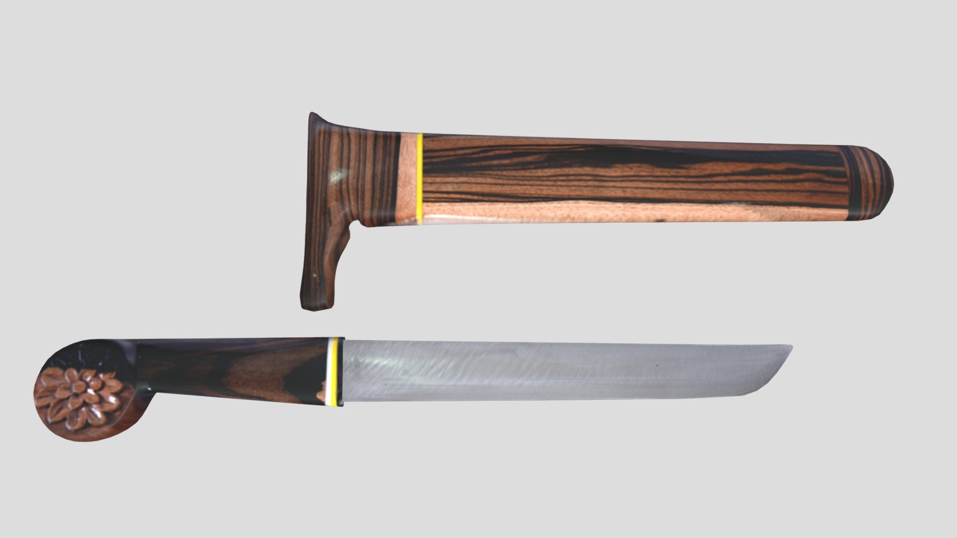 BUTCHER KNIFE 01 - Download Free 3D model by eeelabvisual [c839acf ...