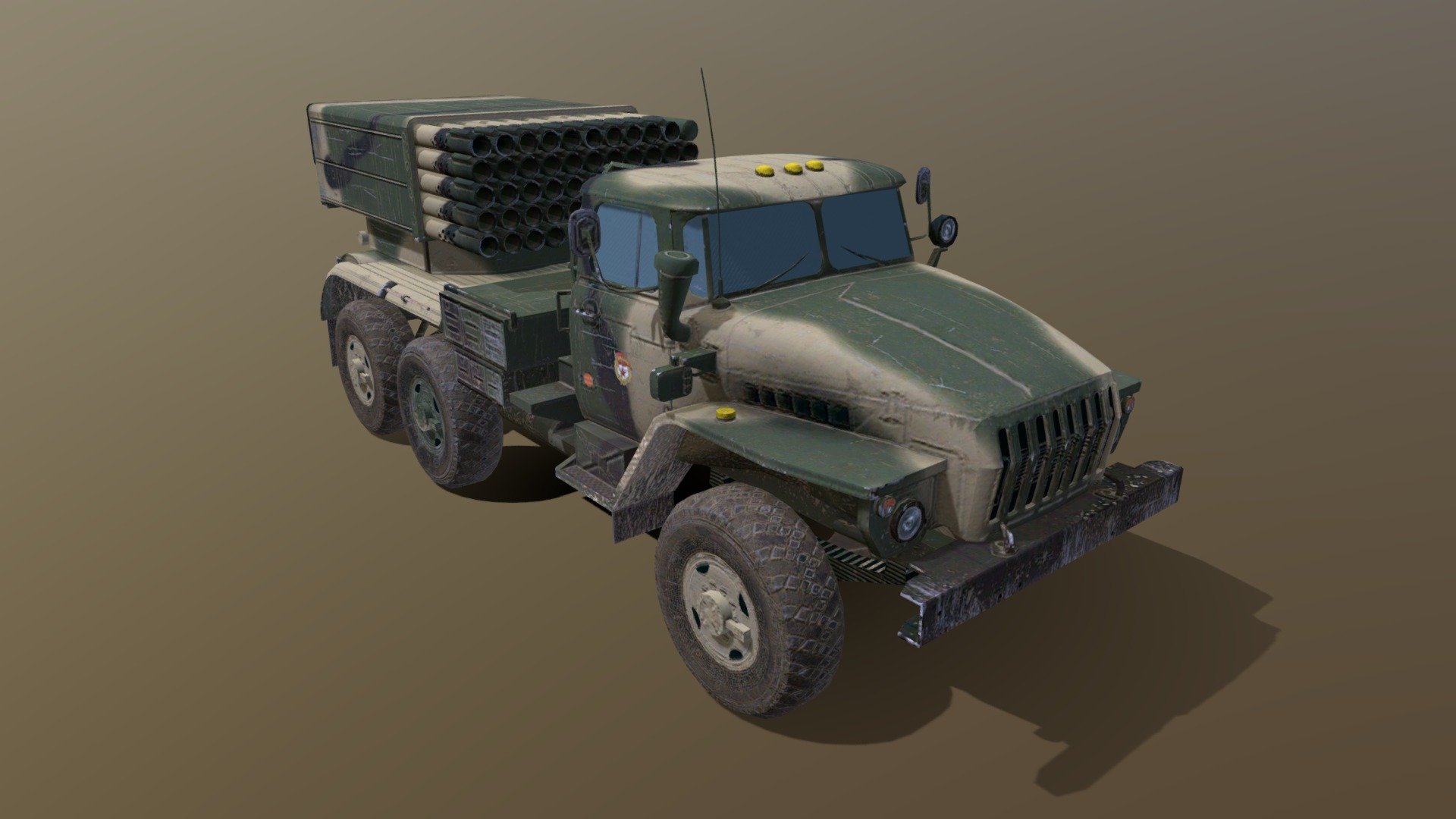 9K59 Prima MLRS - Download Free 3D model by 42manako [c83b0d1] - Sketchfab