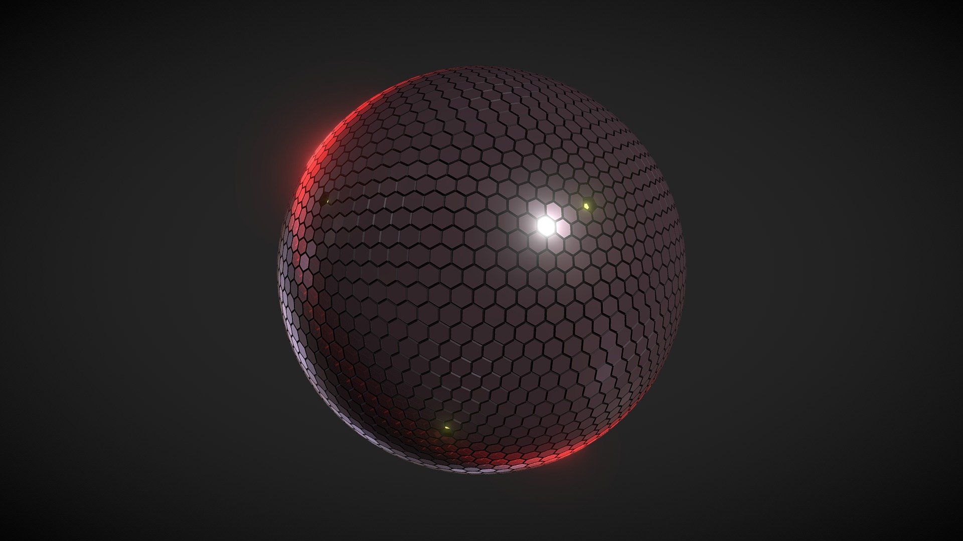 hexagonal planet map - Buy Royalty Free 3D model by tamminen [c83c472 ...