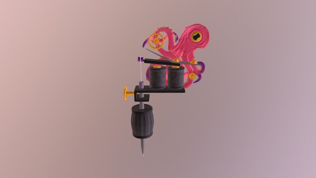 OCTOMACHINE - 3D model by rocket.art [c83c751] - Sketchfab