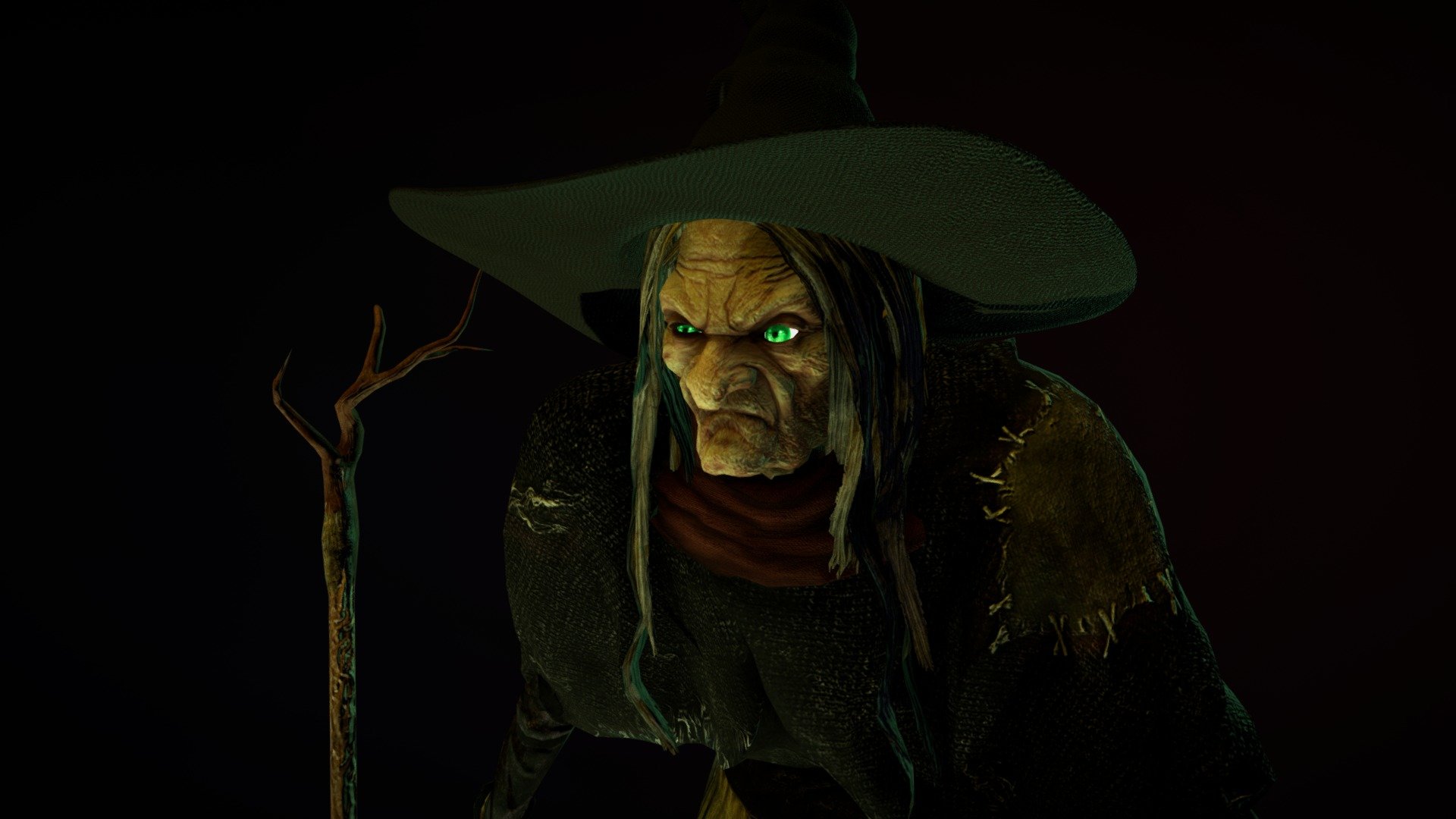Witch2 - 3D model by Will Quah (@willquah) [c83d5a8] - Sketchfab