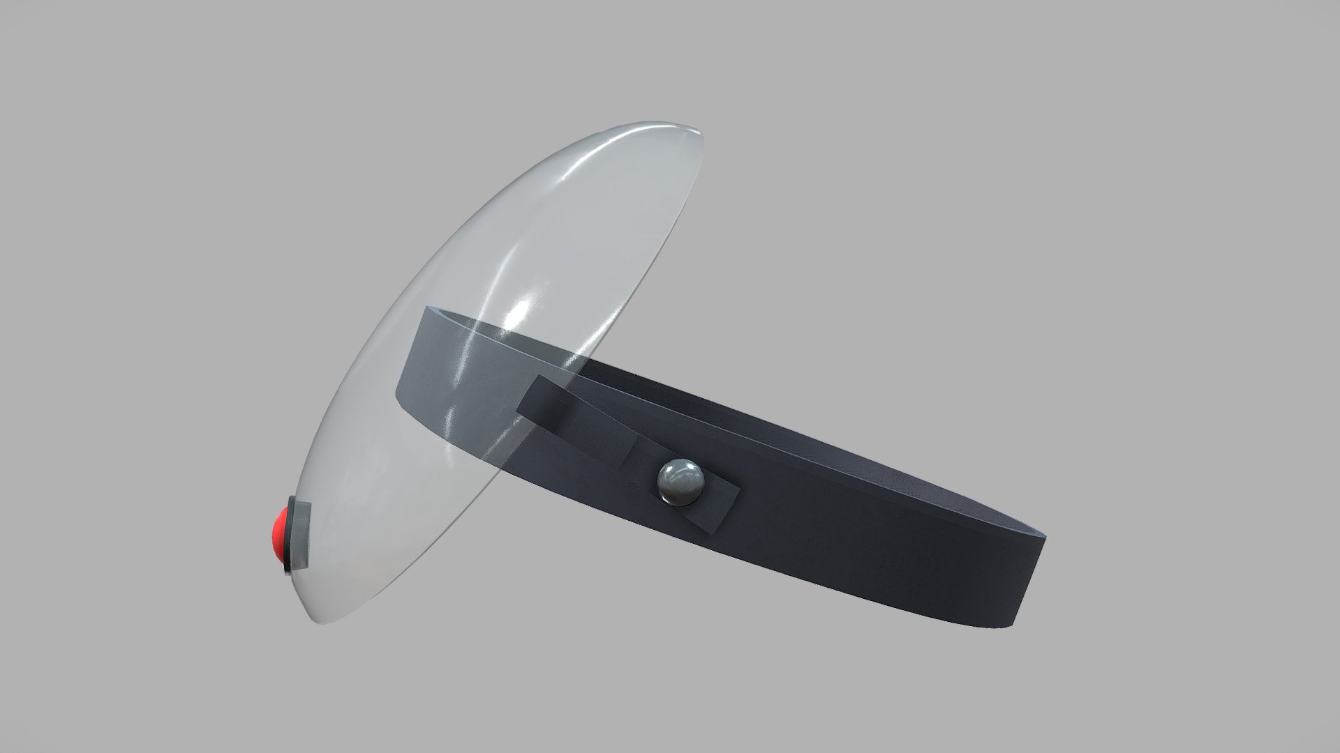Futuristic Sci-fi Glass Mask - Buy Royalty Free 3D model by 3dia ...