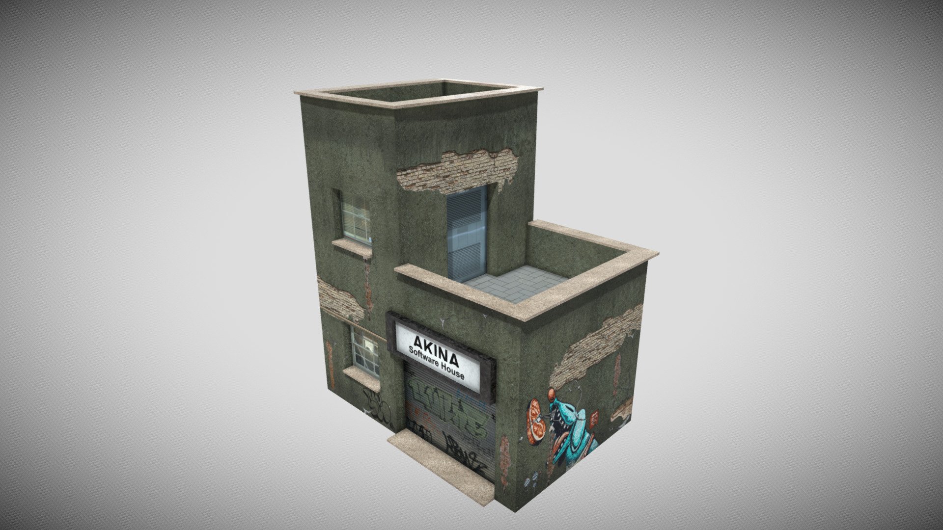 Software House - Download Free 3D model by ilarioseb [c83e4e2] - Sketchfab