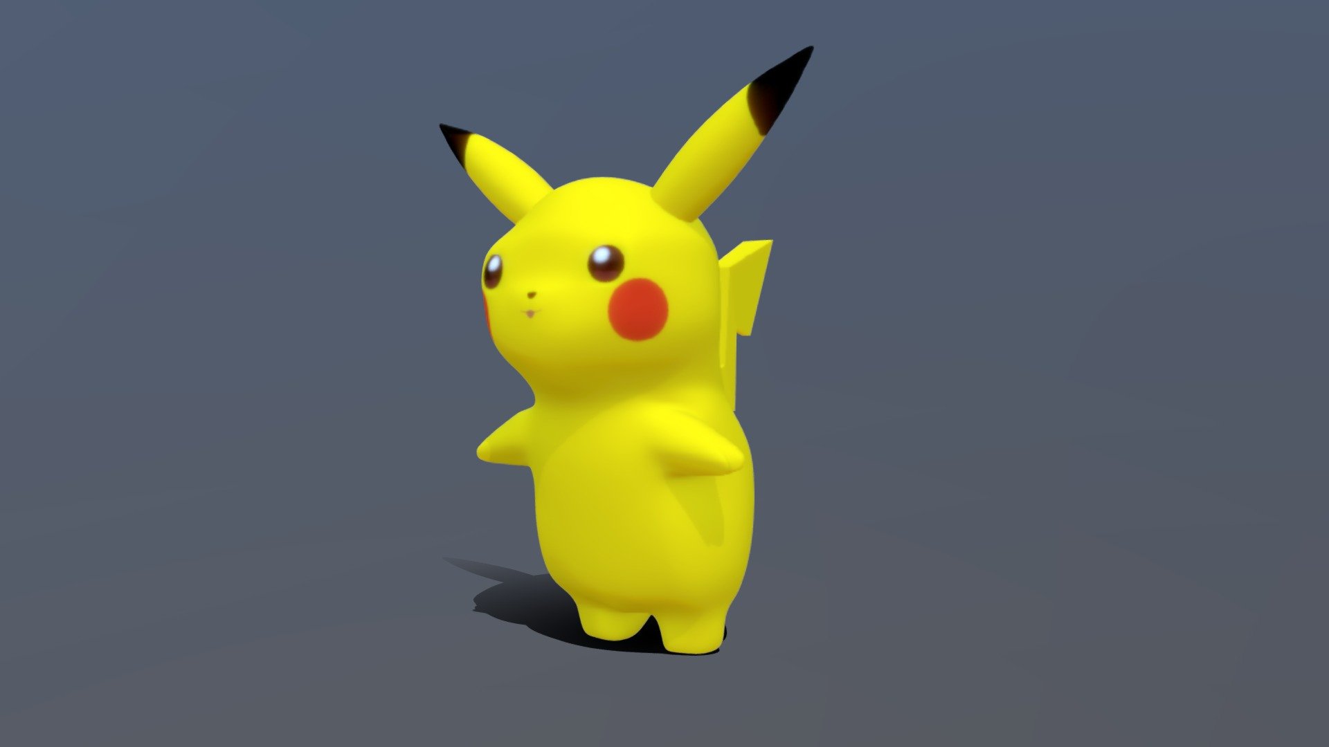 Pikachu - 3D model by Rong419 [c83f0d8] - Sketchfab