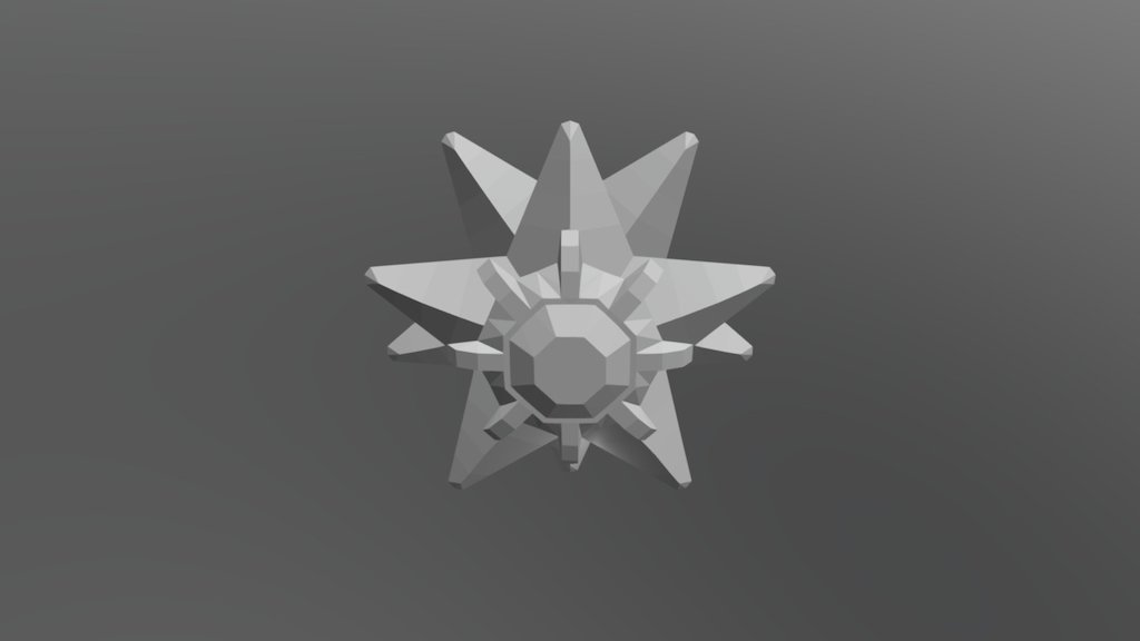 Starmie Remake (Pixelmon) - 3D model by Preston B (@prestonbb) [c83f68c ...