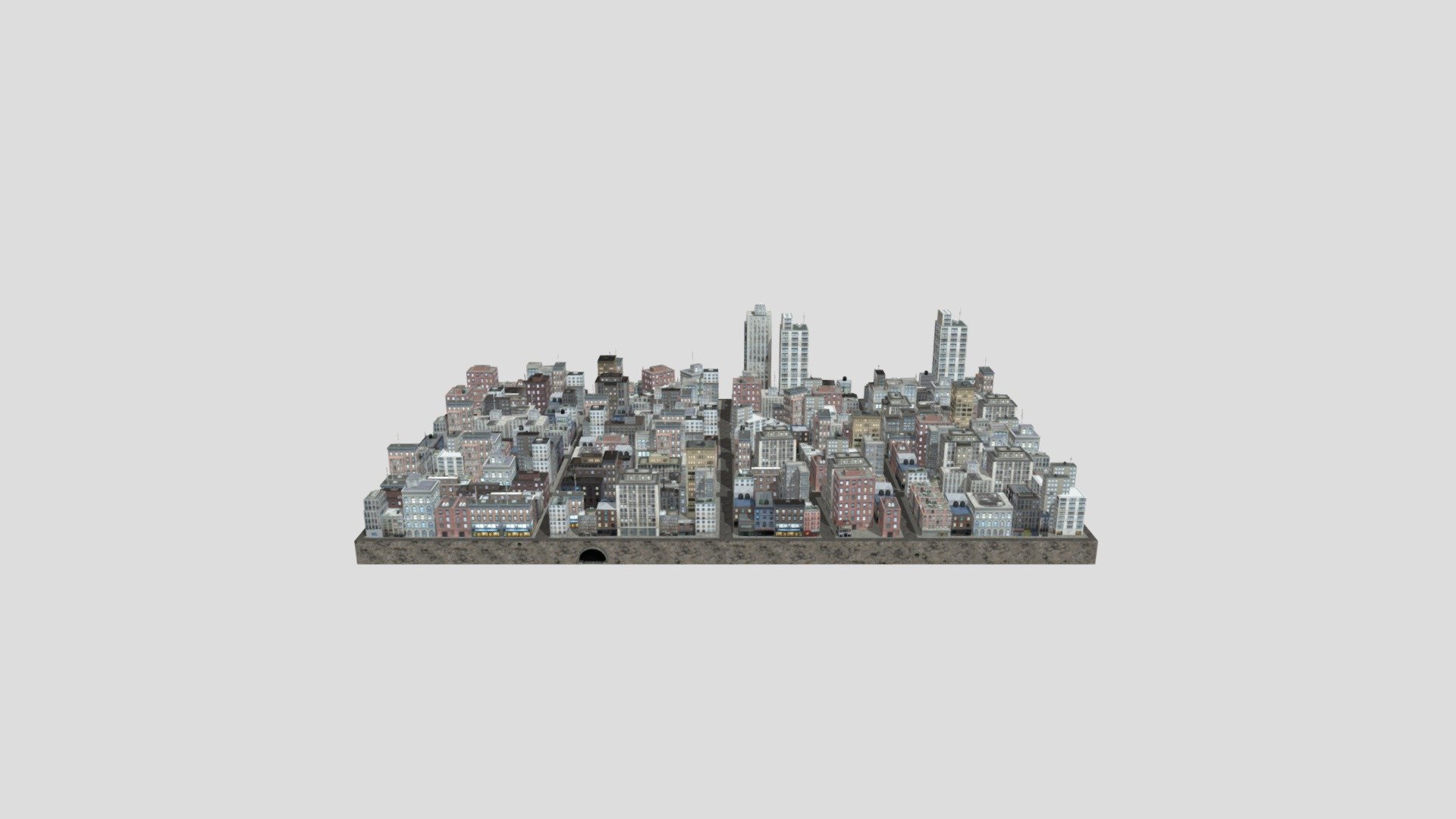 NYC_demo-1 - Download Free 3D model by vizible [c83f6c5] - Sketchfab