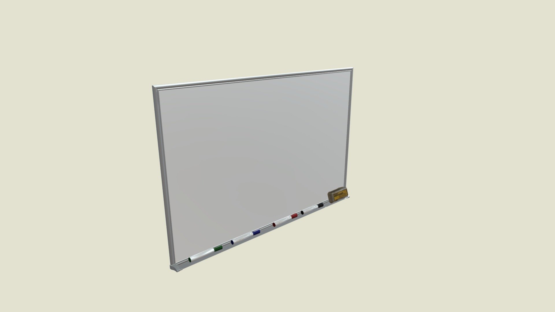 Whiteboard - 3D model by simmer65 [c840aac] - Sketchfab