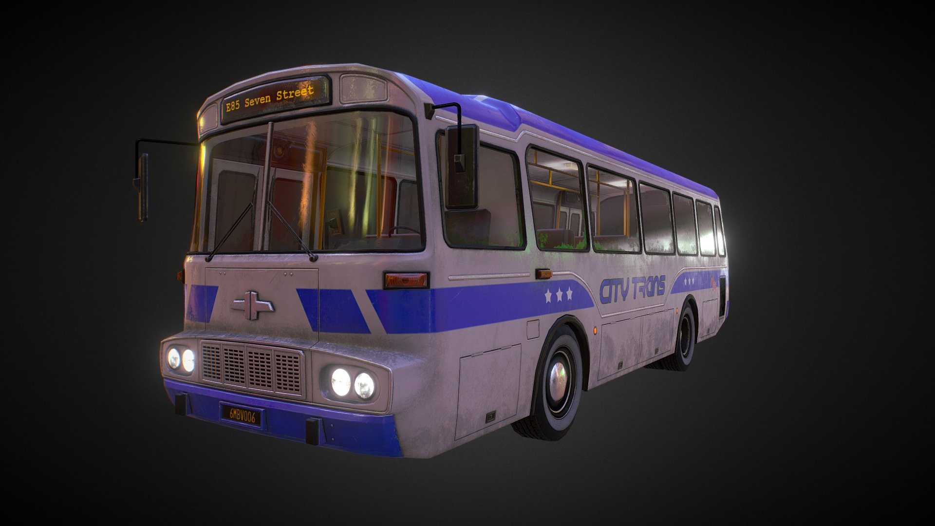 Old Bus - 3D model by sebx (@sebos18) [c8419c7] - Sketchfab