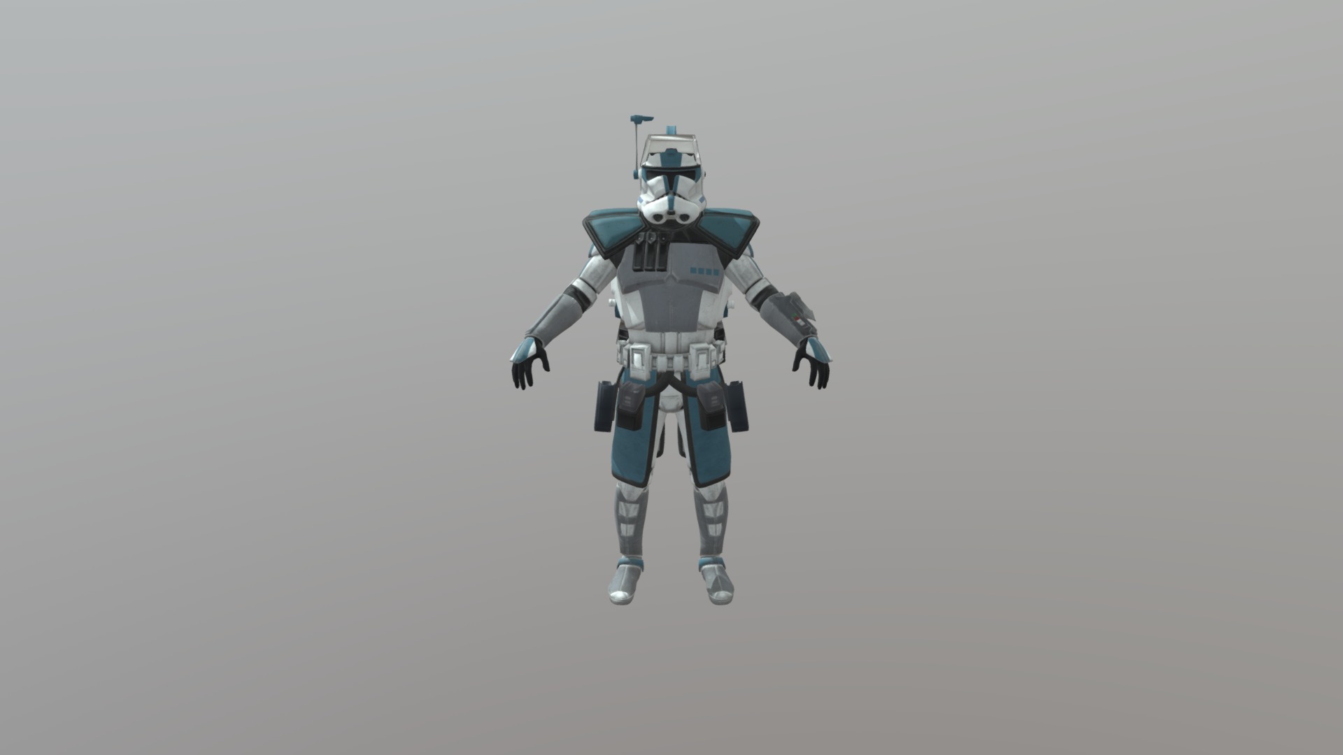ARC Trooper Lieutenant - 3D model by kilian.ansart [c846a33] - Sketchfab