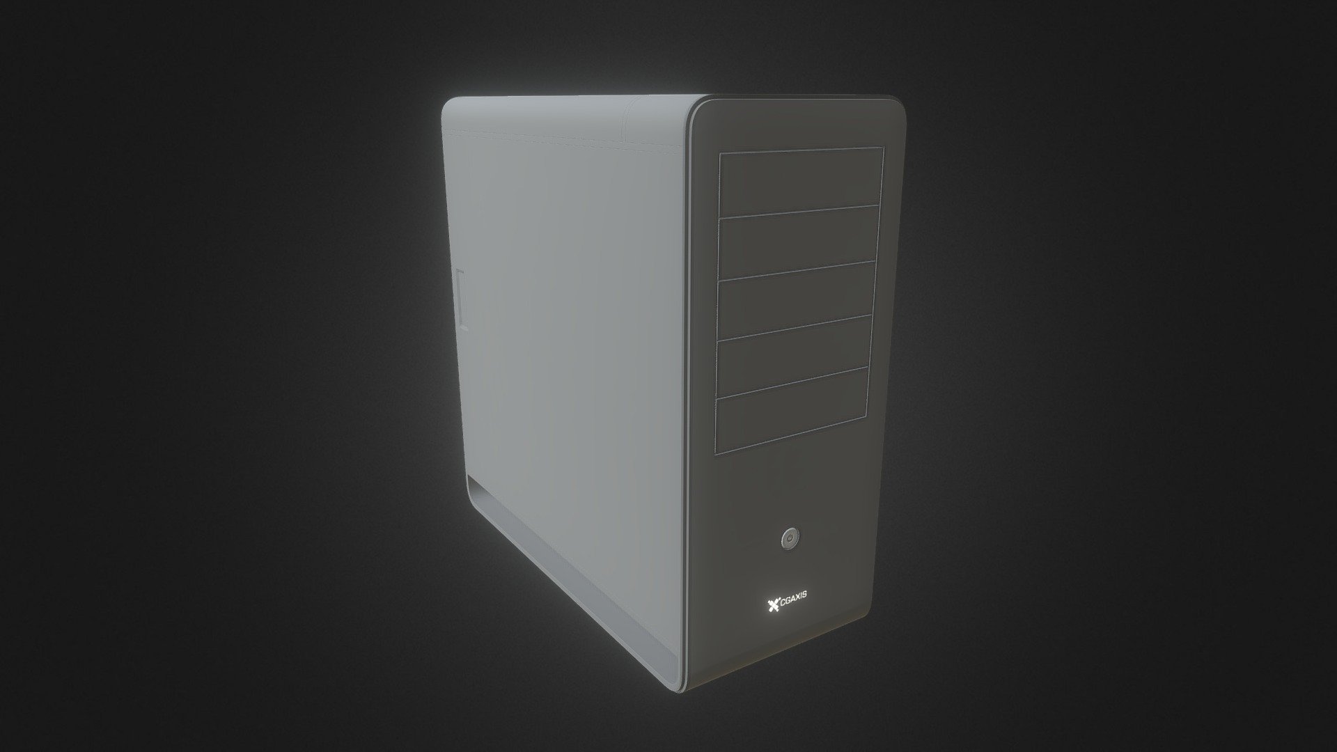 CGAxis PC Case - Buy Royalty Free 3D model by cgaxis [c846a86] - Sketchfab Store