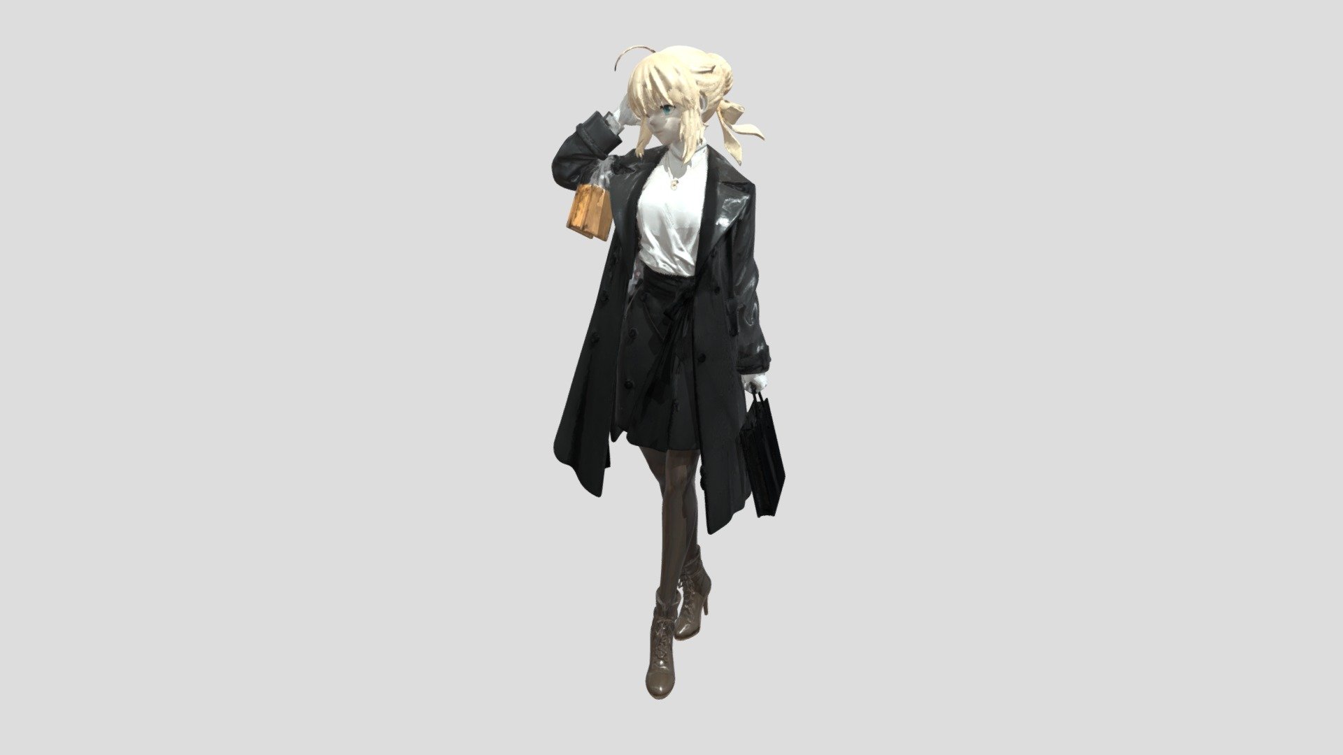 Saber from fate/stay night - 3D model by sketchdabassssg [c846bf3 ...