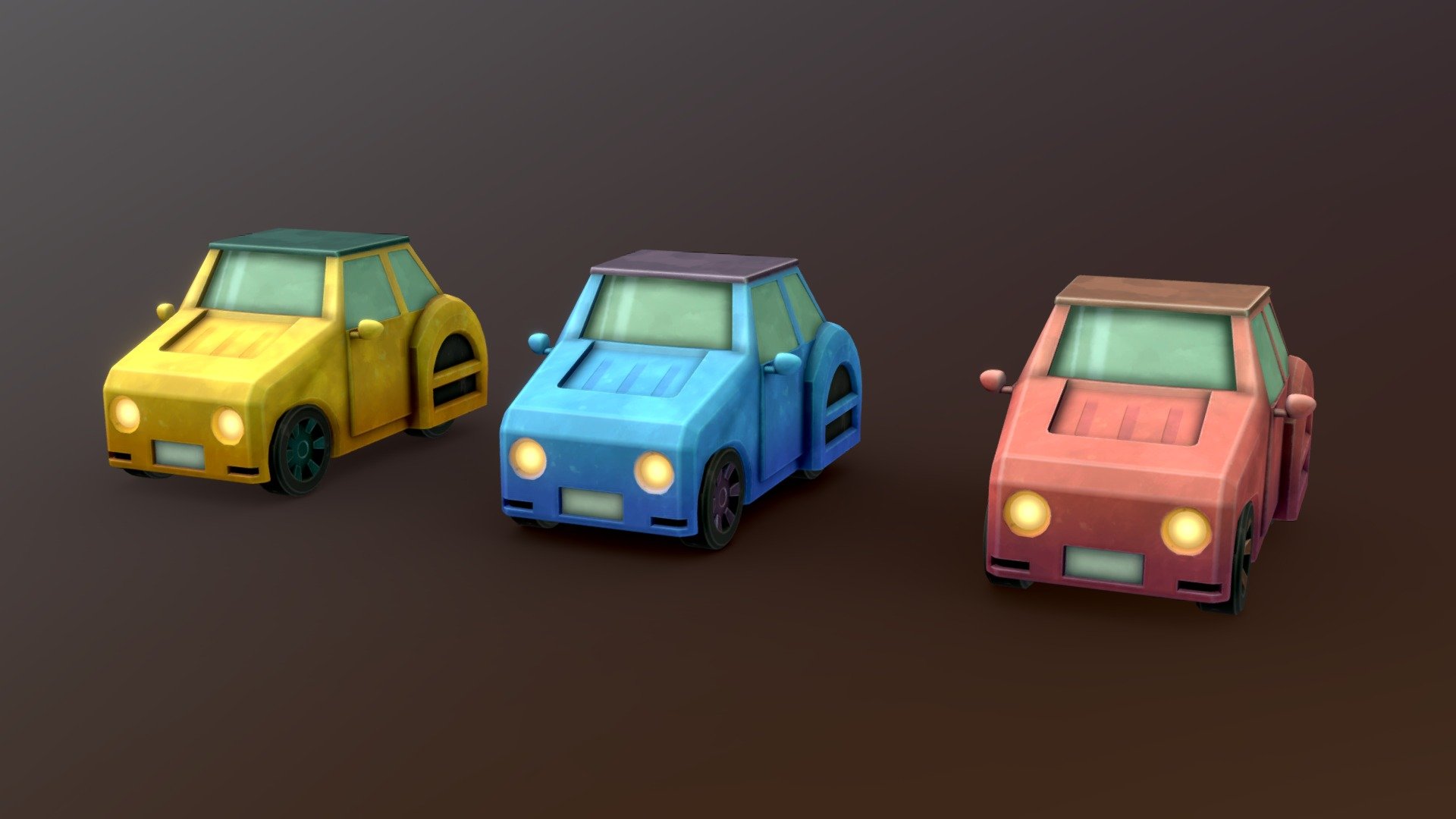 Tiny Cars - Buy Royalty Free 3D model by Mar Ami 👺 (@mar-ami) [c847660 ...