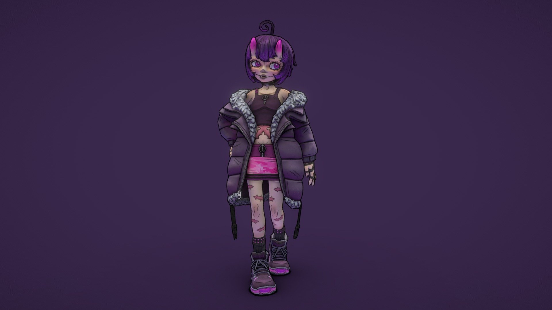 Mona - 3D model by LaurenDuck (@laurenkiseop1) [c84c23c] - Sketchfab