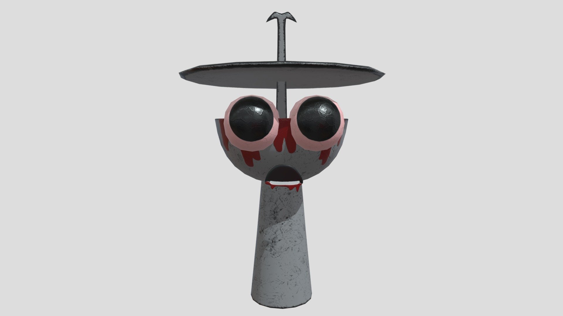 Clukr Silver Horror Form Sprunki Incredibox - 3D model by NeurShop ...