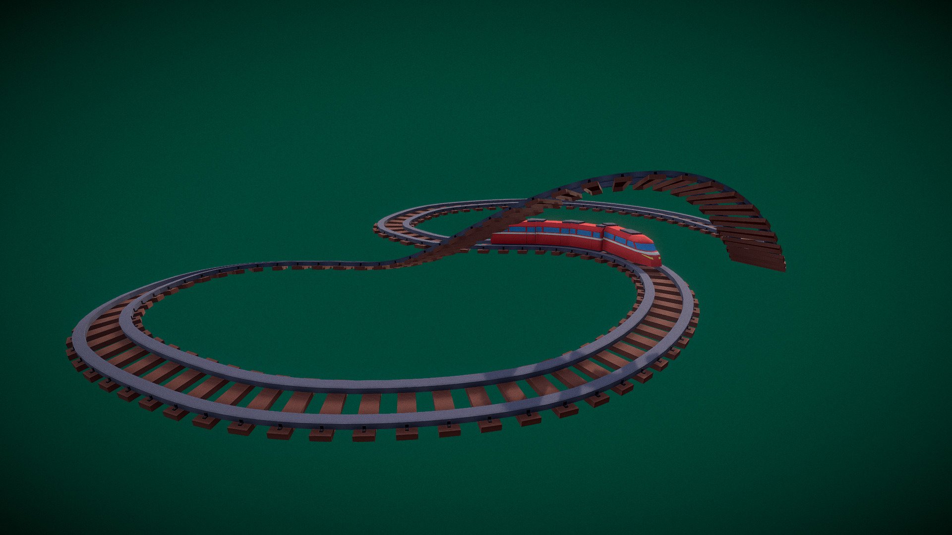 Low Poly Train - Download Free 3D model by Spark Games (@spark-games ...