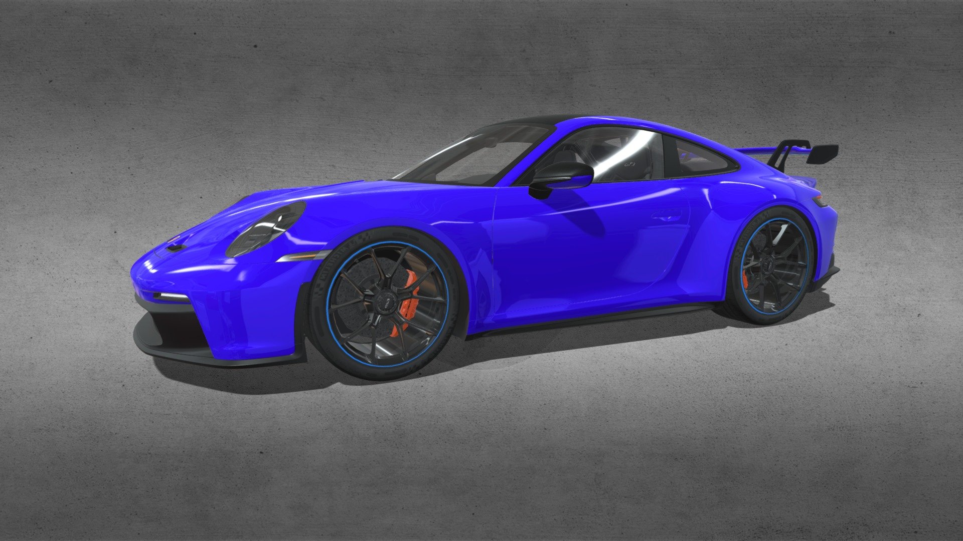 2022 Porsche 911 992 GT3 - 3D model by All-Wide (@dsm350) [c85066a ...