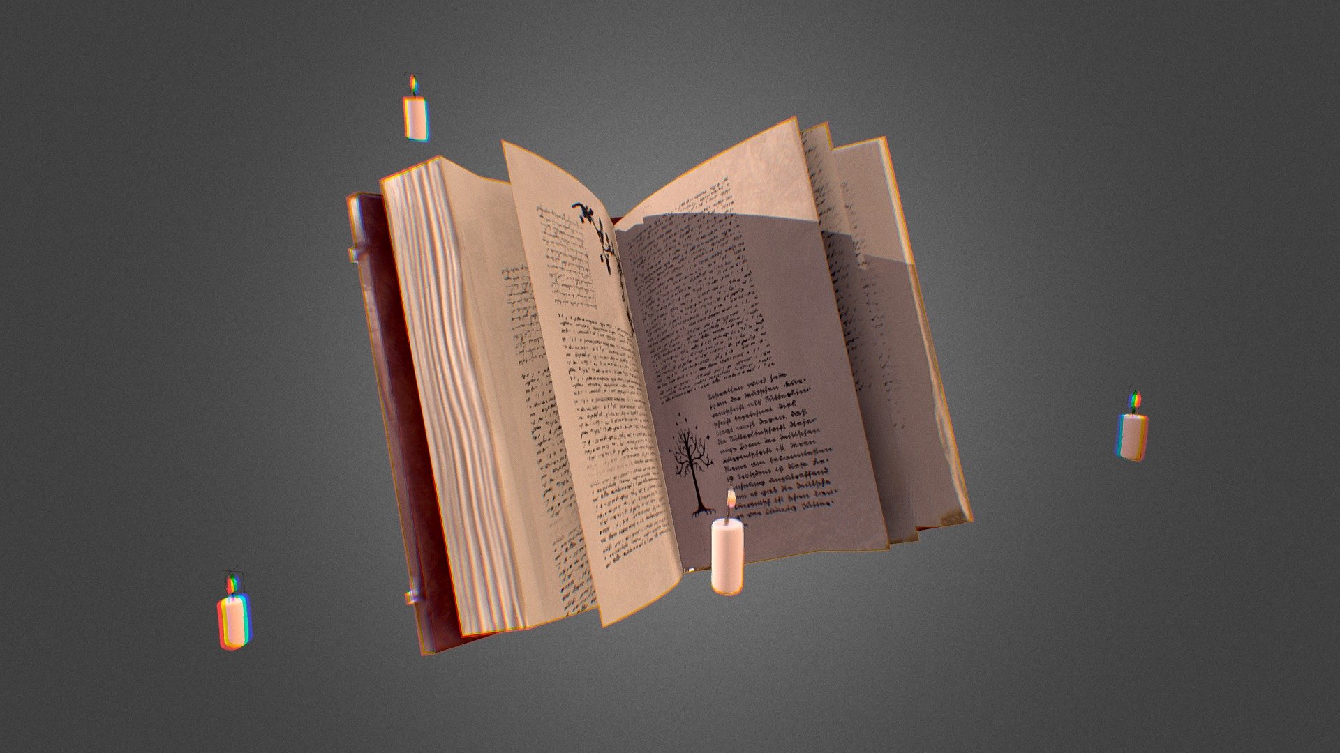 A book - Download Free 3D model by dar1amd [c850e5d] - Sketchfab