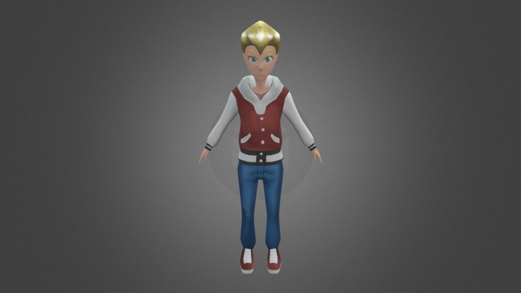 Greg - Original Cartoon 3D Model Finished - 3D model by Carolina Cesar ...