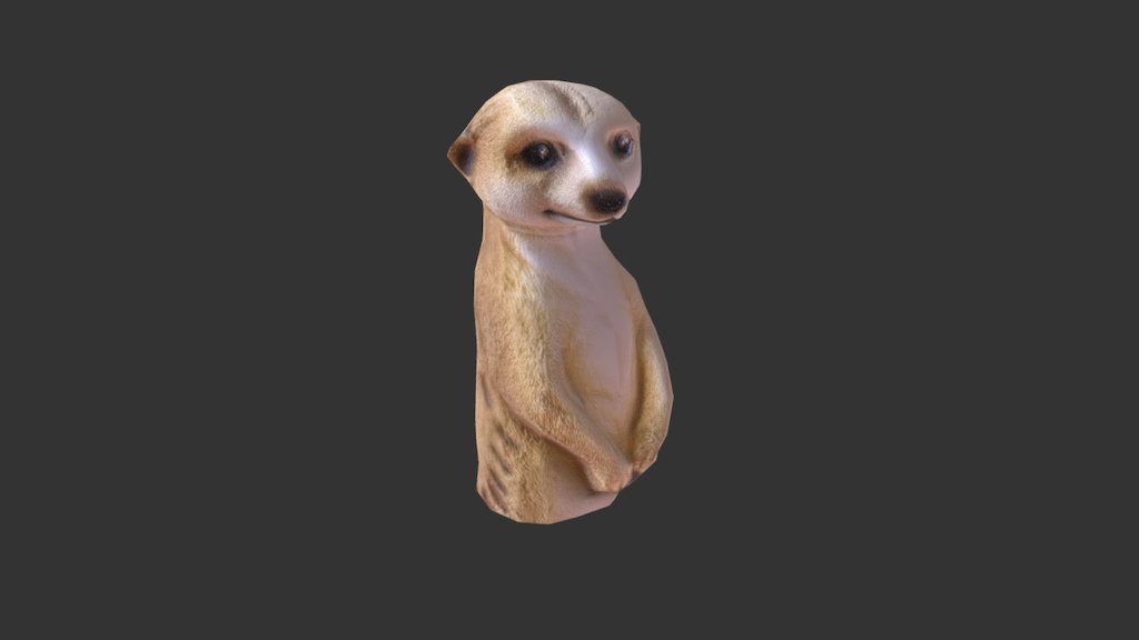 Meerkat - 3D model by Shakur [c851a92] - Sketchfab