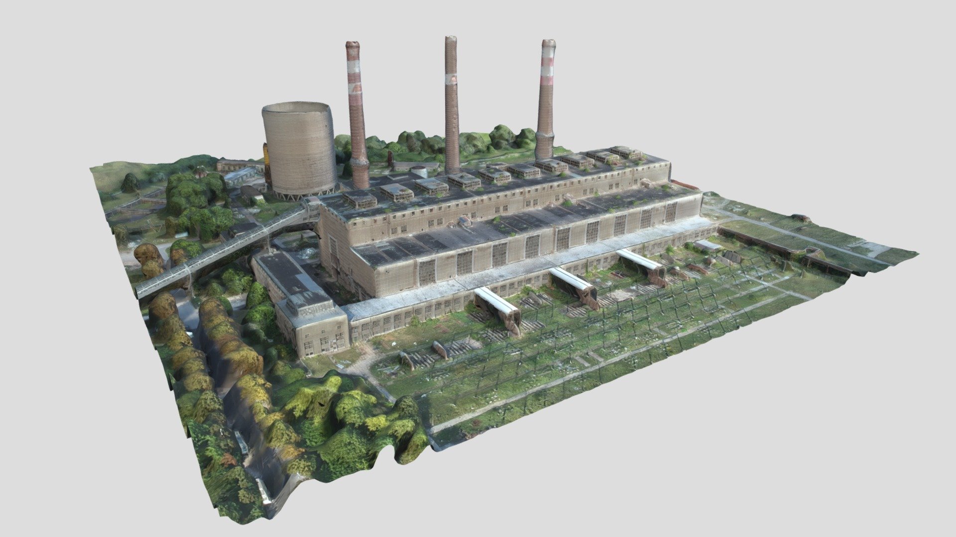 Borsodi Hőerőmű / Borsod Power Plant - 3D model by almapalinka [c851cb0 ...
