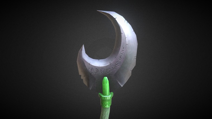 Curved Axe - 3D model by Ison (@XinChengWu) [c852514] - Sketchfab