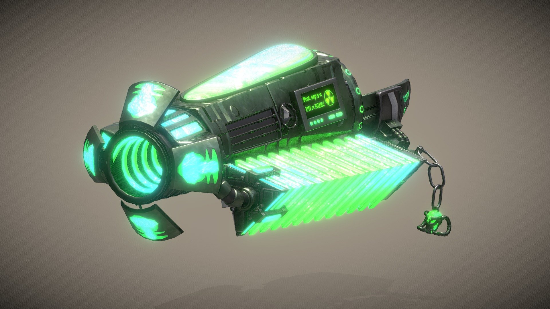 Nuke Cannon - Buy Royalty Free 3D model by Wilhelm.von.3D [c852aed ...