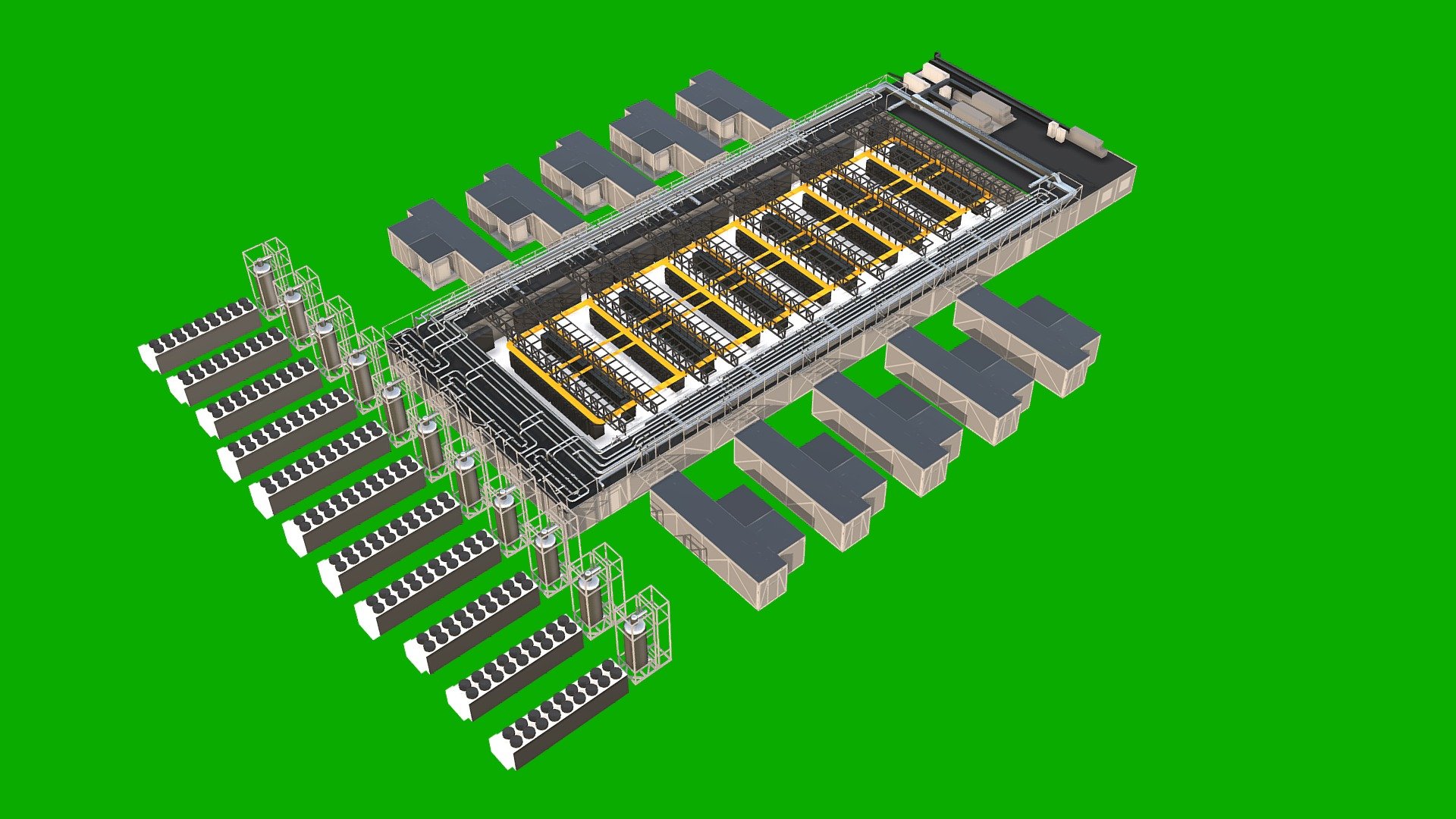 Vertiv™ OneCore: AI-ready Data Center - copy - 3D model by Vertiv ...