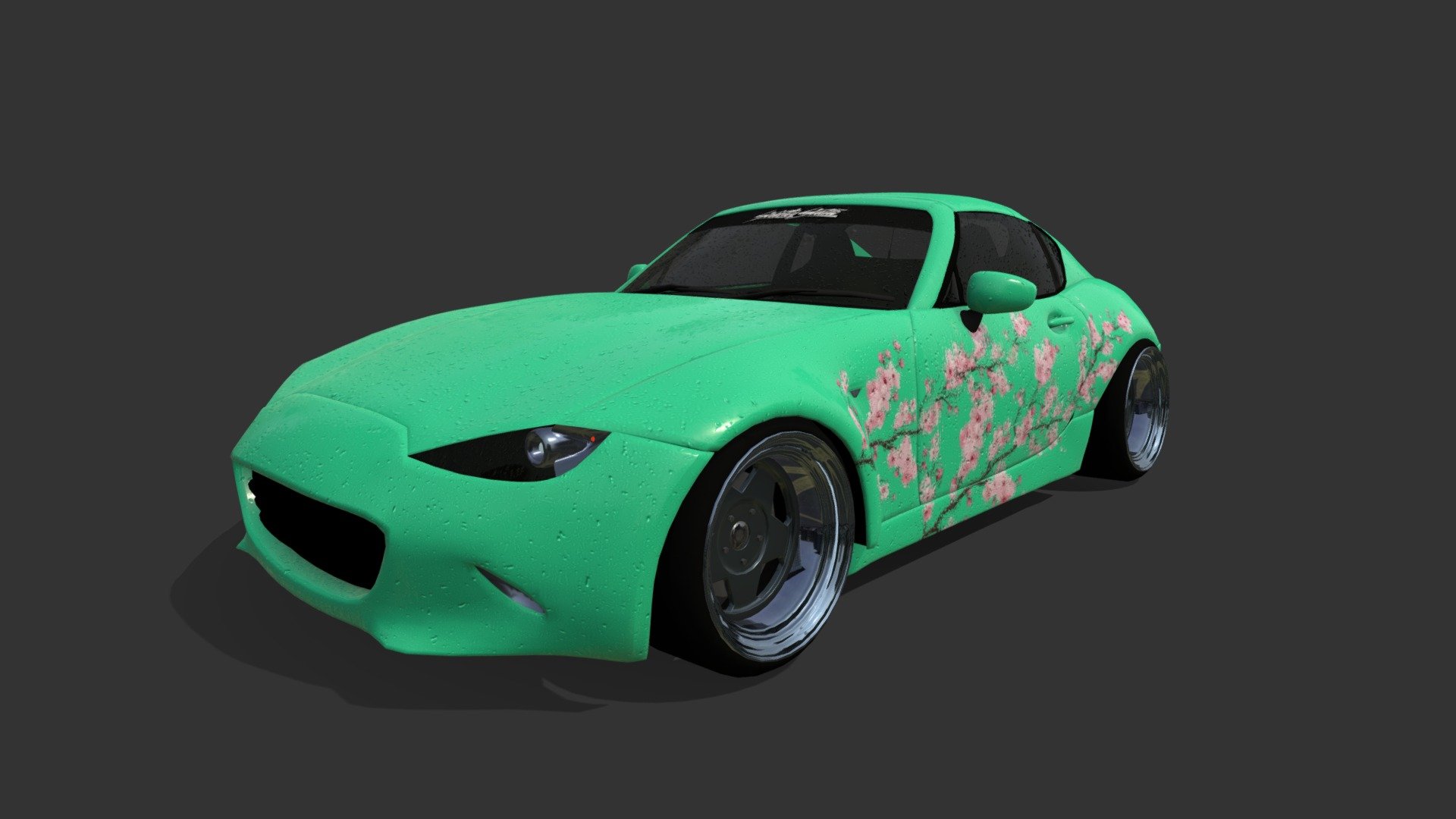 Toys & Games Toys Push & Pull Toys Mazda Miata Low Poly Car Model etna ...