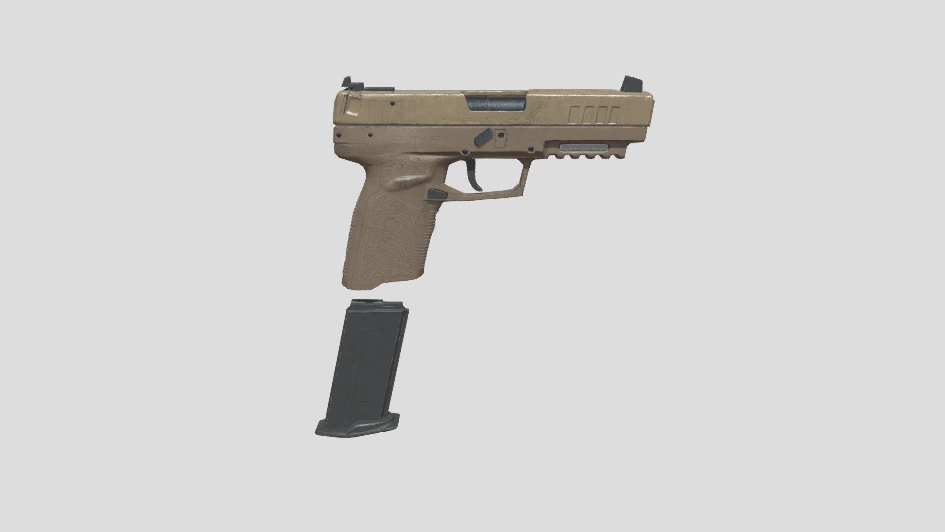 FiveSeven - 3D model by Rayden_Design [c855b08] - Sketchfab